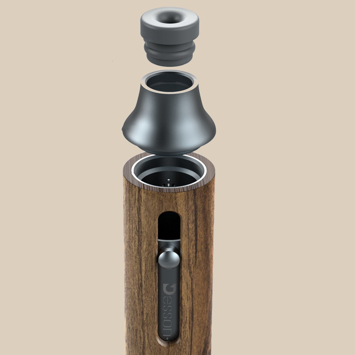 Portable Reusable Cigarette Holder, with 3 Sizes Heads & Built-in Ash ...