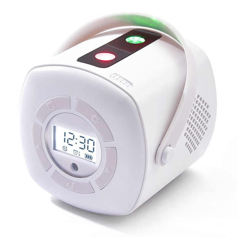 2-in-1 Star Galaxy Projector with Alarm Clock, for Home/Car Planetariu ...