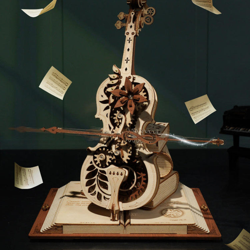 DIY Handcrafted Cello Octave Music Box – Soho Emporium