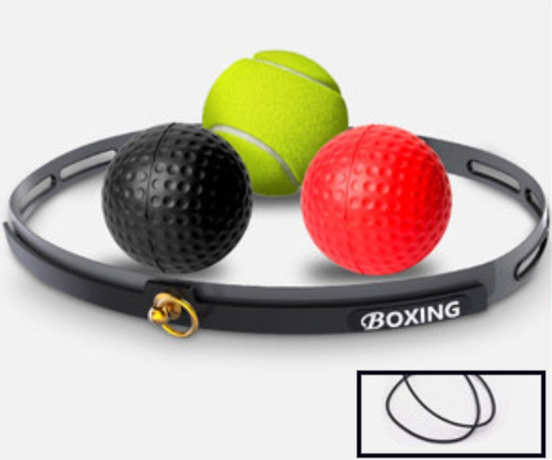 Boxing Reflex Ball Set, with 3 Difficulty Level Boxing Balls & Headban ...