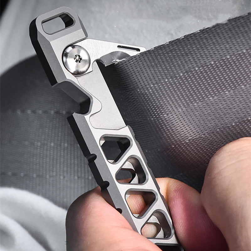 EDC Titanium Alloy Multifunctional Outdoor Crowbar – Soho Emporium