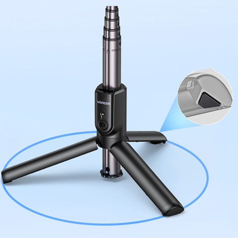 3-in-1 Portable Bluetooth Selfie Stick Tripod with Wireless Remote, fo ...