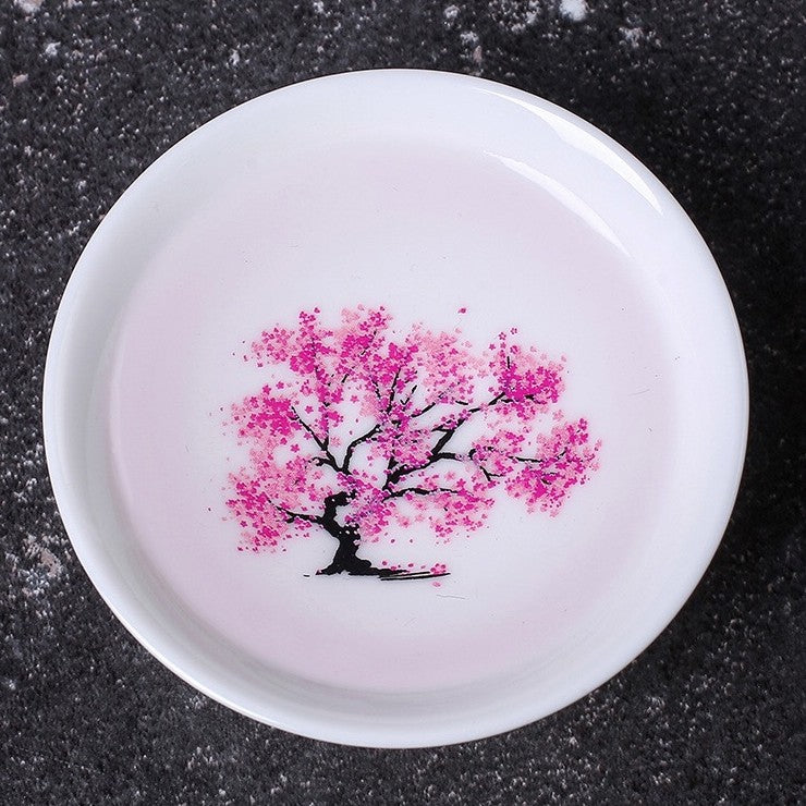 Blossom Printing Ceramic Heat Sensitive Color Changing Bowl, Best Gift ...