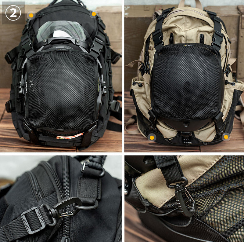 Outdoor Leisure Backpack Helmet Net Pouch – Soho Emporium