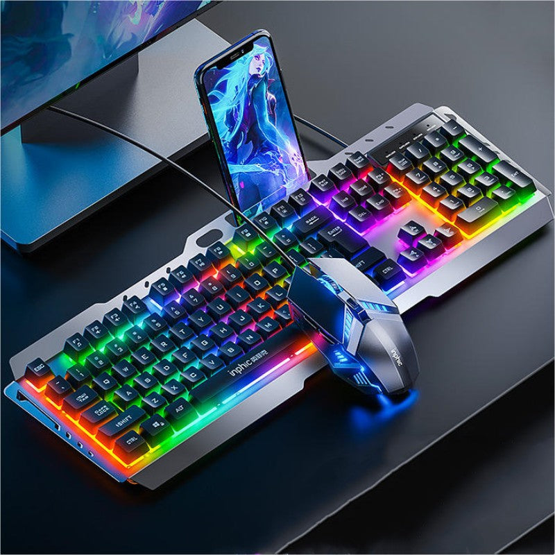 Metal Mechanical Keyboard And Mouse Set – Soho Emporium