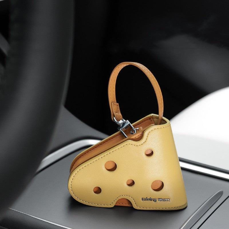 Cute Cheese Keychain Pouch – Soho Emporium