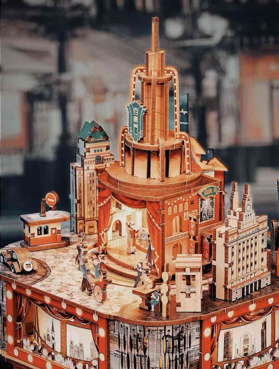 Paramount Ballroom DIY Music Box 3D Puzzle Kit – Soho Emporium