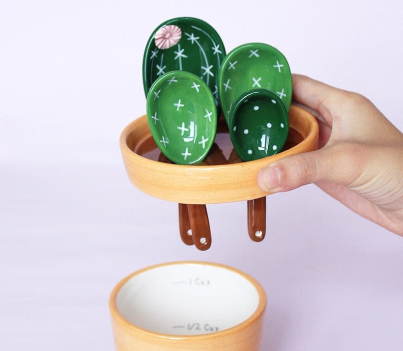 Cactus Spoon Measuring Set – Soho Emporium