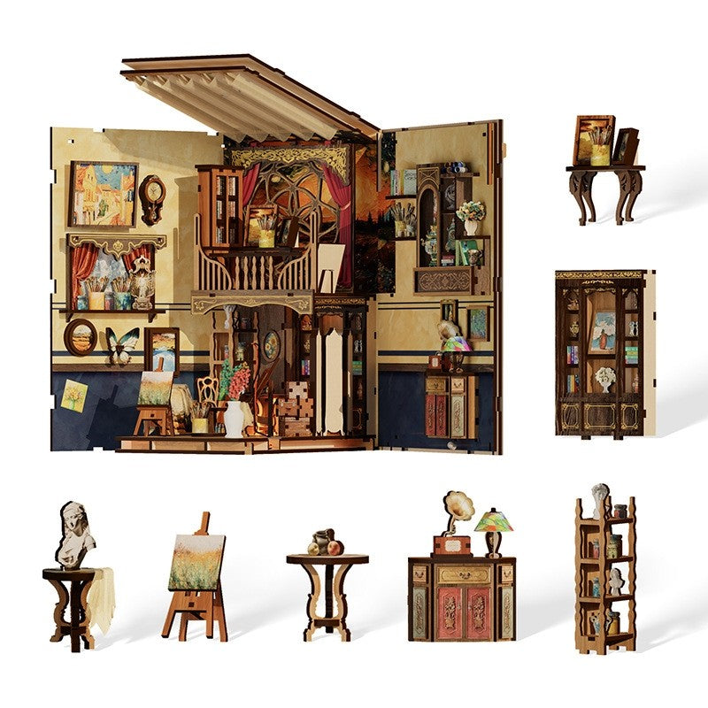 Van Gogh Studio DIY Book Nook Kit – Soho Emporium