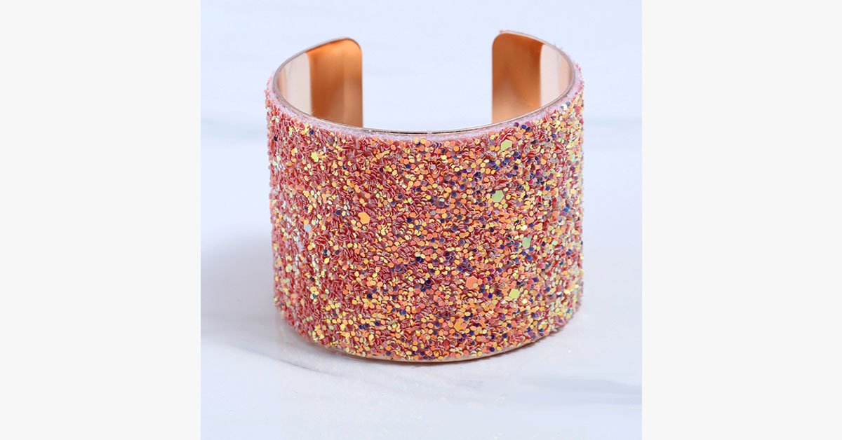 Sequin Cuff Bangle – Soho Emporium