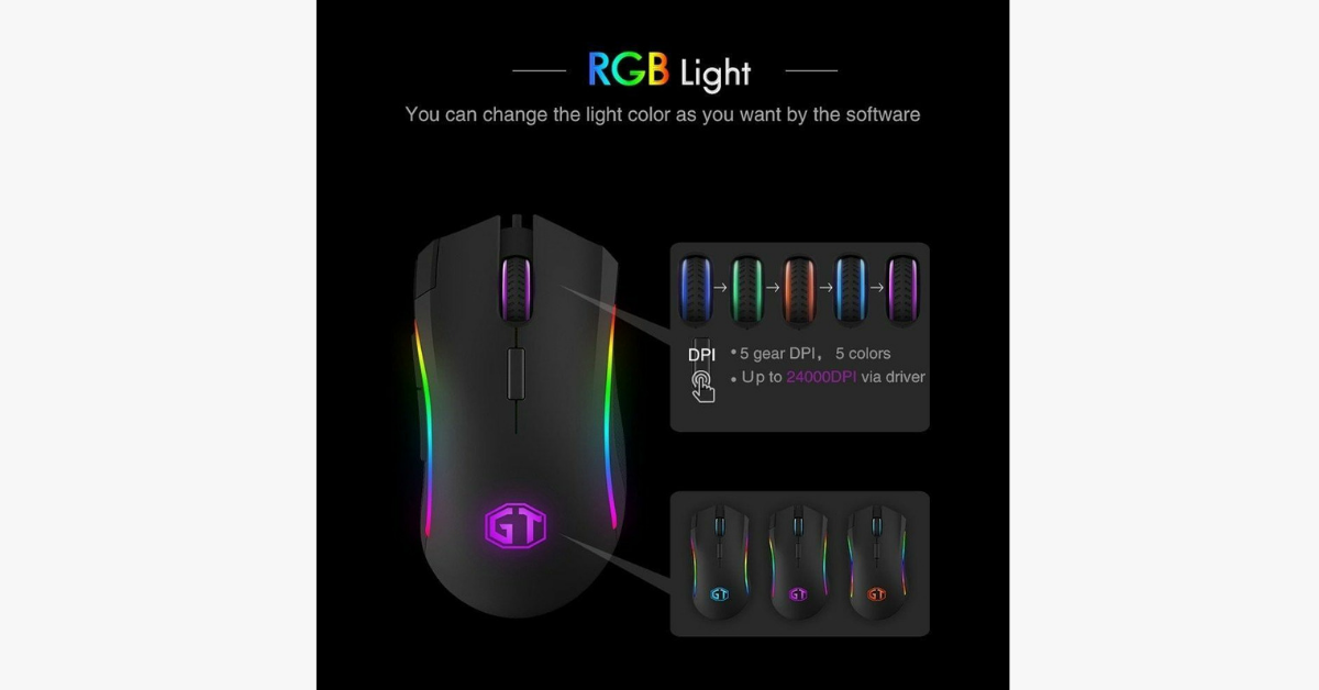 Sensor Gaming Mouse – Soho Emporium