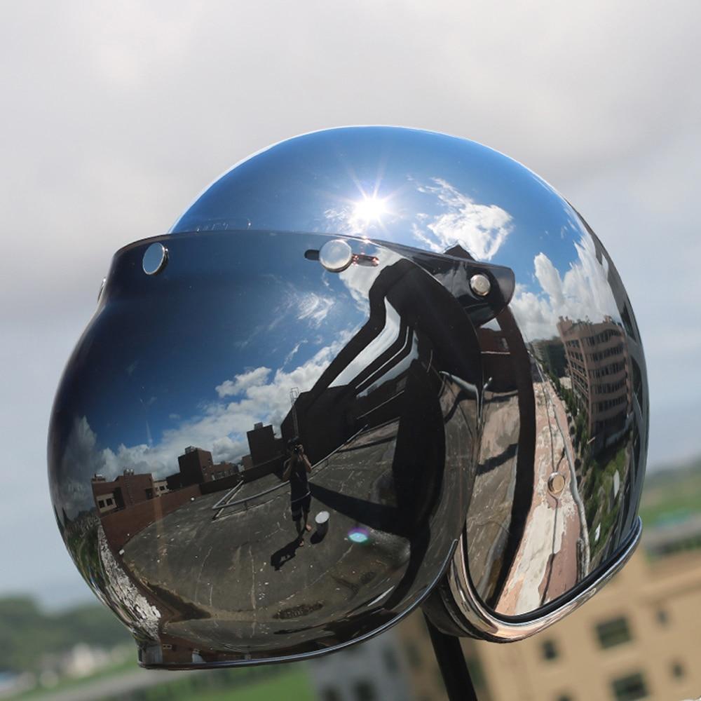 Chrome Motorcycle Helmet – Soho Emporium