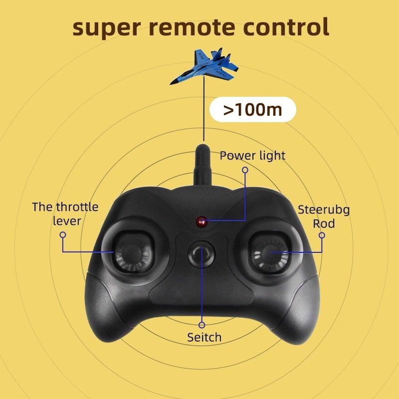 Fizzy Plane - Remote Control Fighter Hobby Plane Glider Airplane – Soho ...